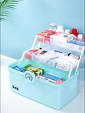 IKEA Box Ubat First Aid Kit Storage Box Plastic Medicine Portable ...