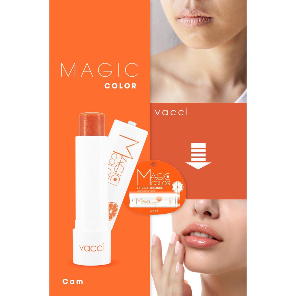 Vacci Lip Balm (ORANGE) | Shopee Malaysia
