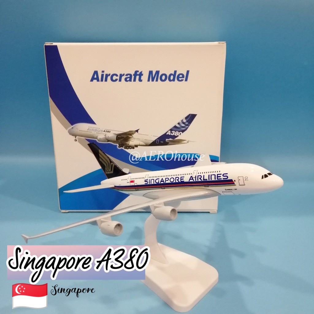 Latest Aeroplane/Aircraft Model- (Big) Singapore A380 with 20cm ...