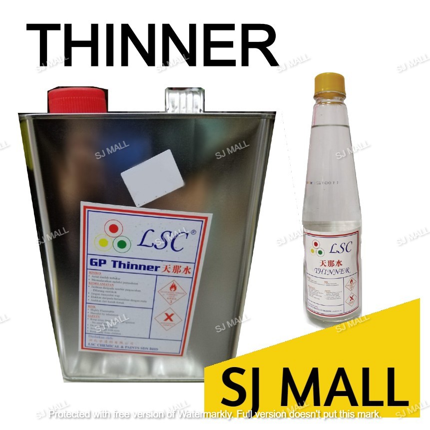 ZSP Paint Thinner Solvent GP / Minyak Tina 天那水 [SJ MALL] | Shopee Malaysia