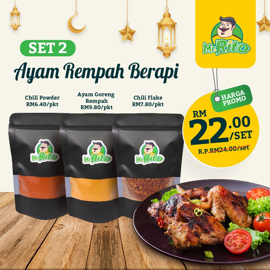 Promosi Raya Bundle Sales - Resipi Ayam Rempah Berapi | Shopee Malaysia