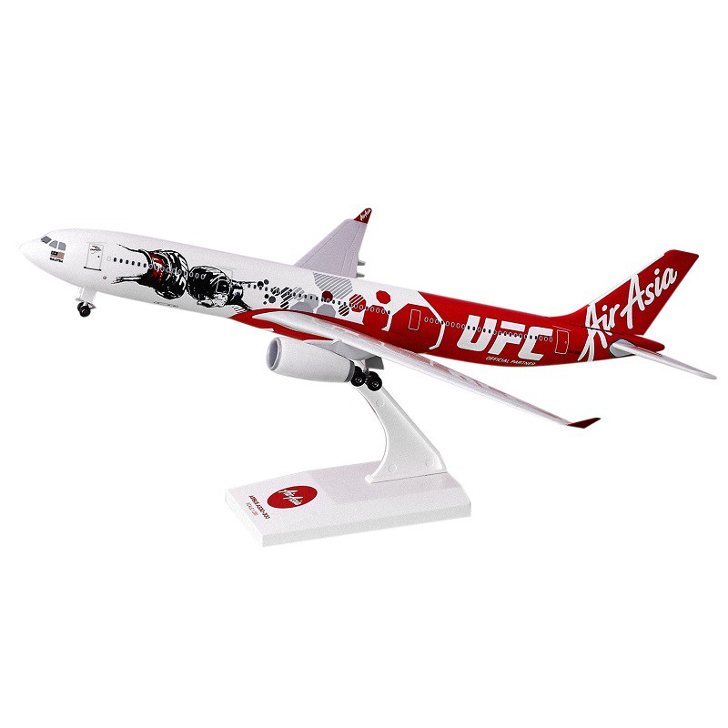 [ORIGINAL] AirAsia A330-300 UFC AIRCRAFT MODEL (1:200) | Shopee Malaysia