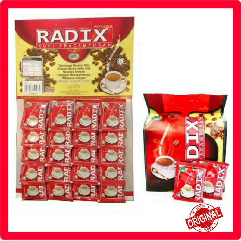 Kopi radix original hq 20bungkus | Shopee Malaysia