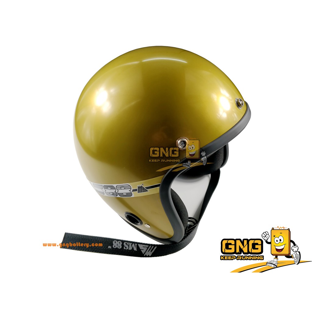 HELMET MS88 GOLD 100% ORIGINAL (SPECIAL COLOR) | Shopee Malaysia