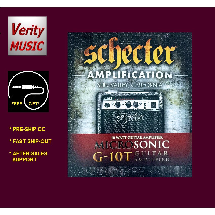 Schecter MICROSONIC G-10T Guitar Amplifier | Shopee Malaysia