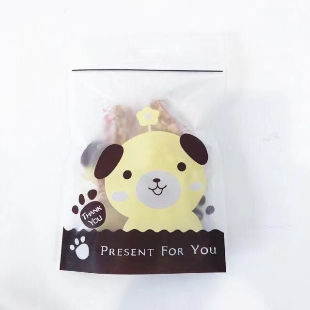 Plastic Storage Beg(+-50pcs) Press Seal Cartoon Pembungkusan Biskut ...