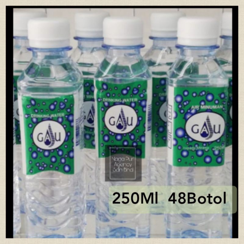 Air Minuman GAU 250ml x 48 botol [Max 1 Carton Per Order] | Shopee Malaysia
