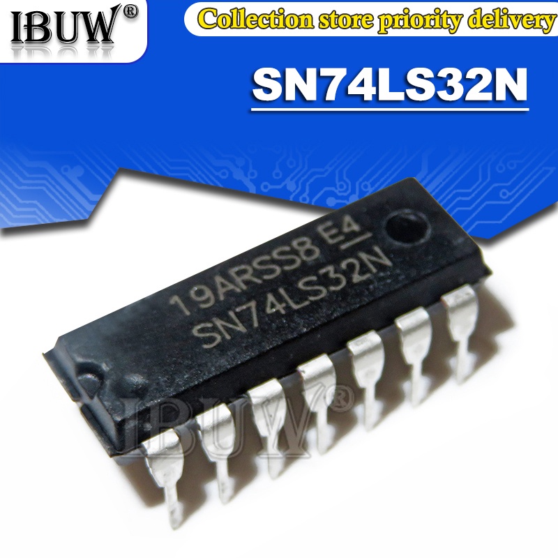 10PCS SN74LS32N DIP14 SN74LS32 74LS32N 74LS32 DIP Integrated IC | Shopee Malaysia