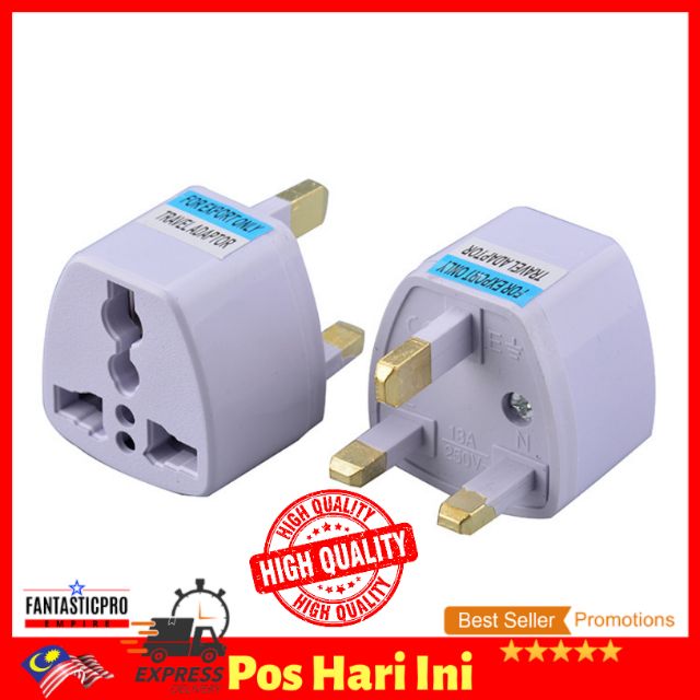 Universal Adapter 3 pin Socket malaysia ready stock | Shopee Malaysia
