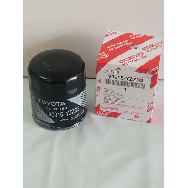 Original Toyota Innova, Fortuner, Hilux, Hiace 90915-YZZD2 Oil Filter ...