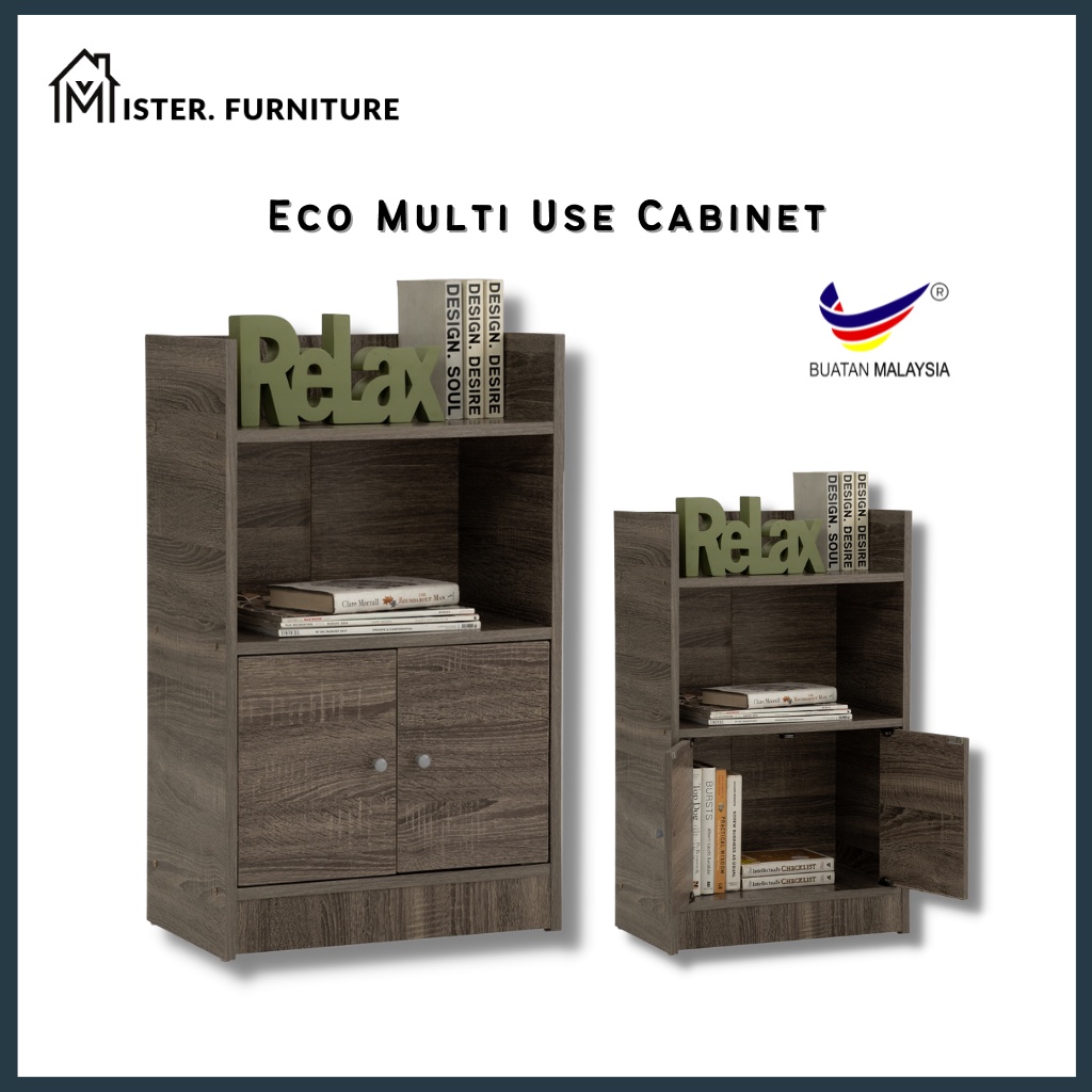 ECO Book Rack Bookshelf Book Shelf Rack Bookcase File Cabinet Display ...