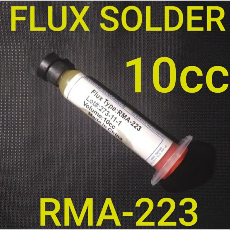 Flux SOLDER AMTECH RMA 223 10CC SONGKA SOLDER Paste | Shopee Malaysia