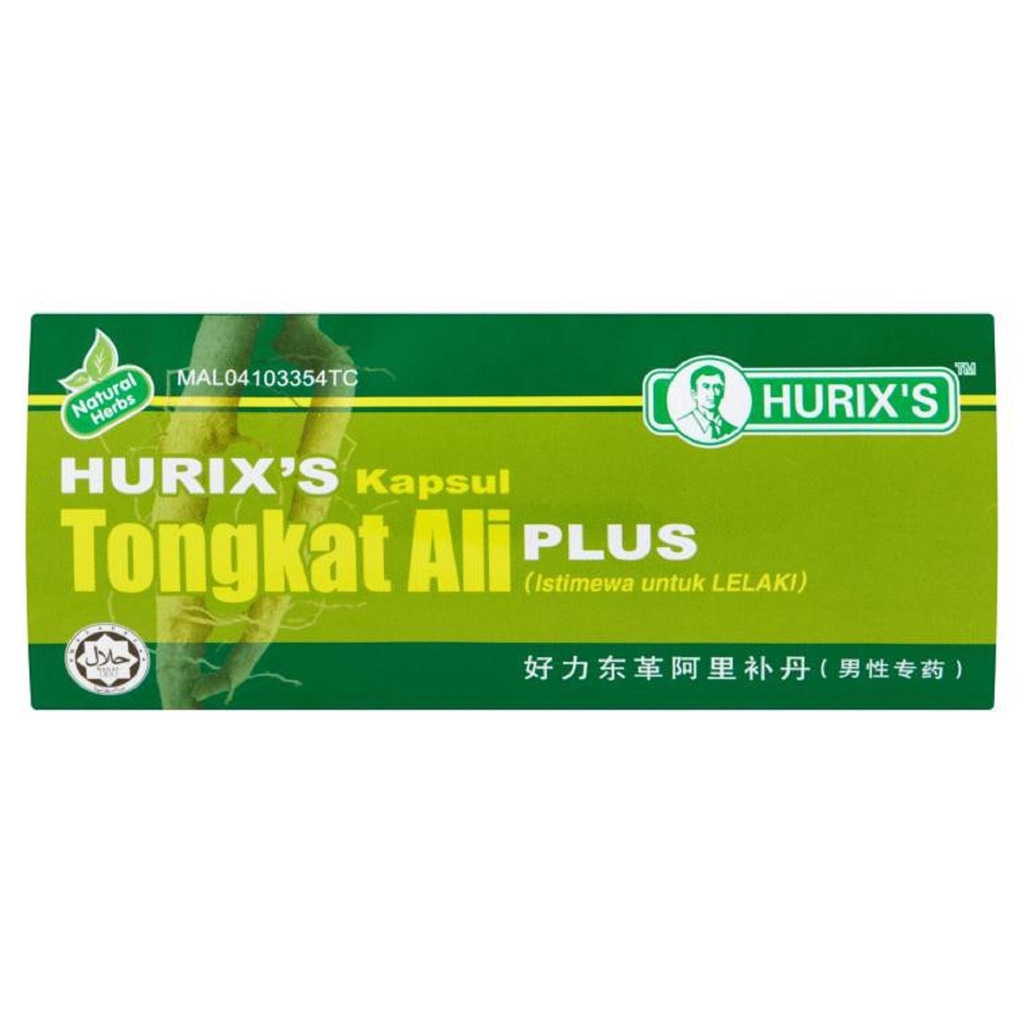 Hurix's Capsule Tongkat Ali Plus (6s x1 blister) | Shopee Malaysia