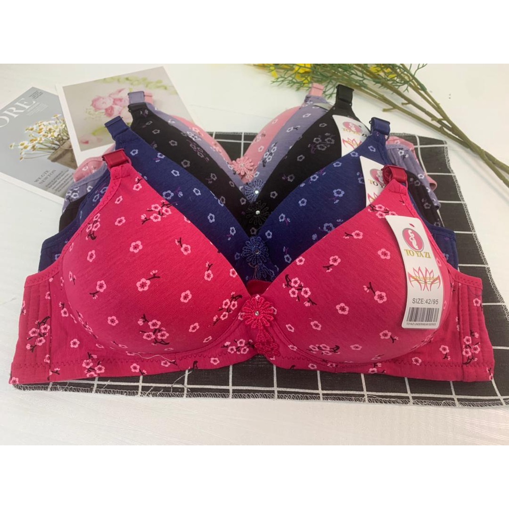 36-42 NON WIRED BEAUTIFUL CUP BRA {802#804} / BAJU DALAM 36-42 | Shopee ...