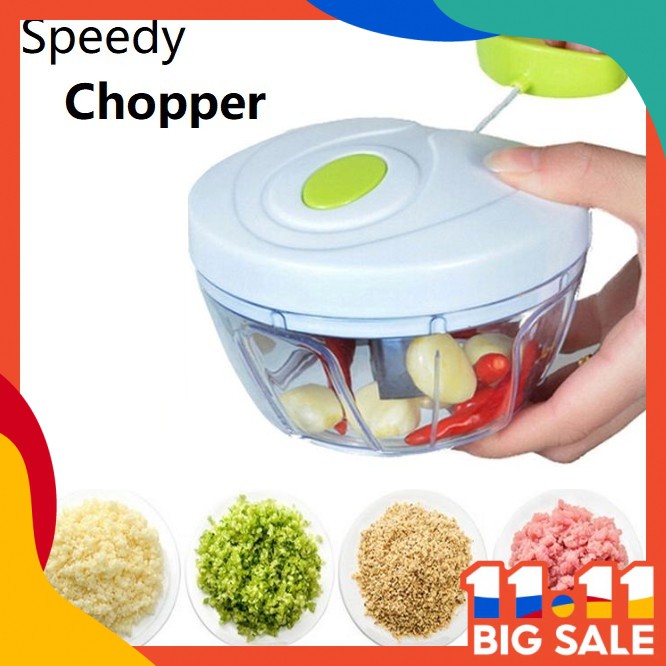 Meat Vegetable Speedy Cutter Chopper Manual Tool Chopped Shredders ...