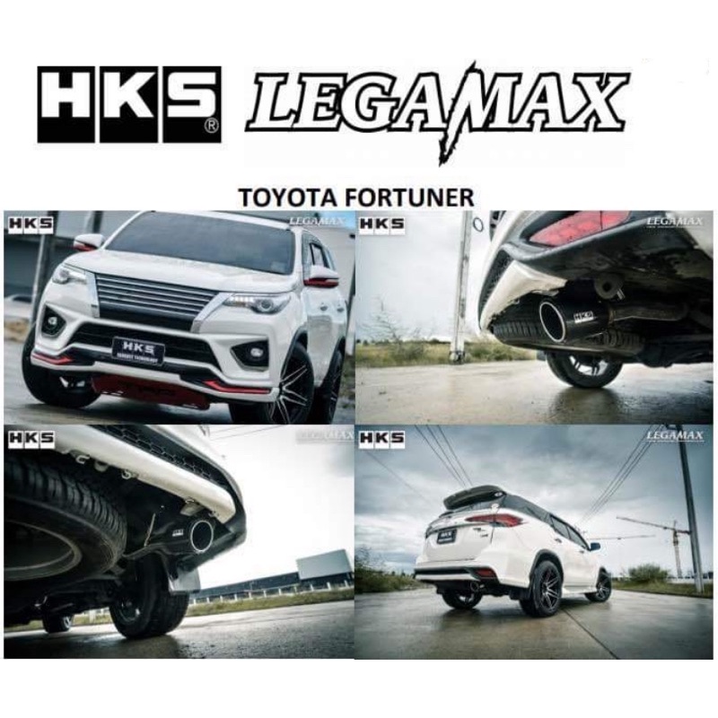 4X4 HKS LEGAMAX MUFFLER CARBON HILUX RANGER NAVARA D-MAX TRITON RAPTOR ...