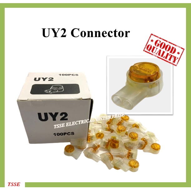 🔥Ready Stock🔥 100pcs Uy2 wire connectors | Shopee Malaysia