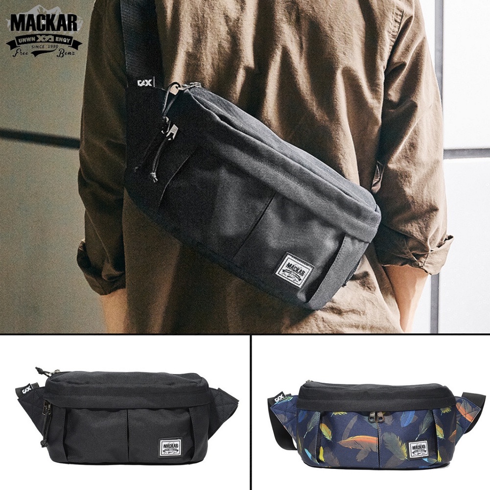MALAYSIA STOCK🔥 MACKAR Unique Crossbody Bag Water Resistant Chest Wear ...