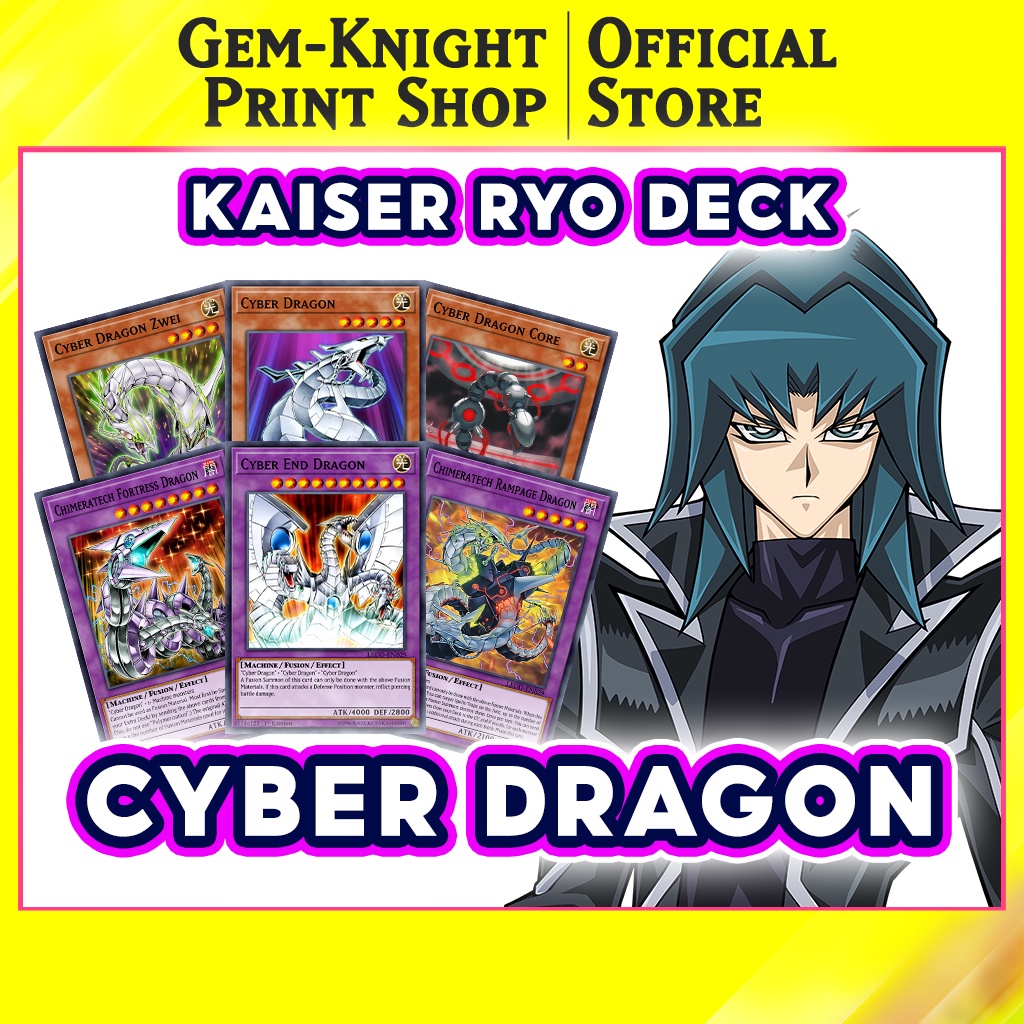 [Printing Post] Yugioh Deck - Legendary Dragons of Atlantis - B Deck (Kaiser Ryo) | Shopee Malaysia