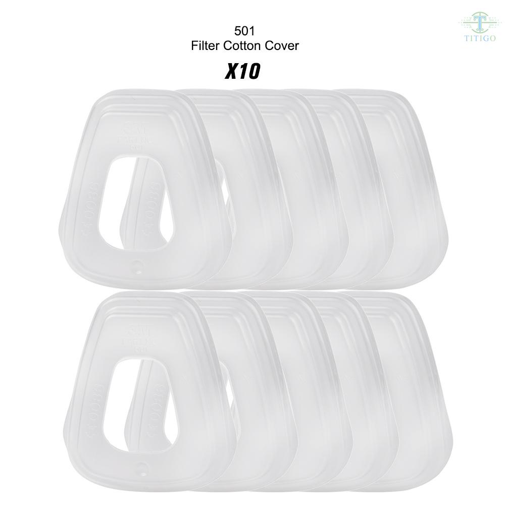 3M 501 10PCS 501 Filter Cover Plastic Filter Retainer for Gas Mask Use ...