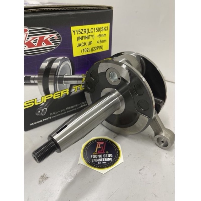 Y15 FZ150 LC135 4S 5S 2M 4M 6M 8M 4.65M 9.3M JET ROD RACING CRANKSHAFT IKK TURBO POWER COSMO ST2 ...