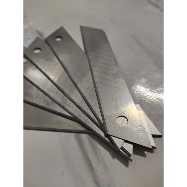 DELI SK2 10Pcs Sharp Alloy Steel Cutter Blades Knife Small Size Spare ...