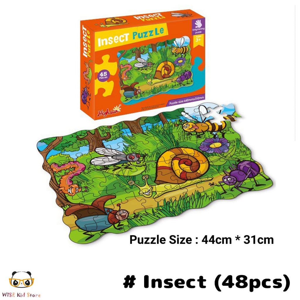 Mainan Puzzle Budak Early Learning Kids Jombo Floor Puzzle Jigsaw ...