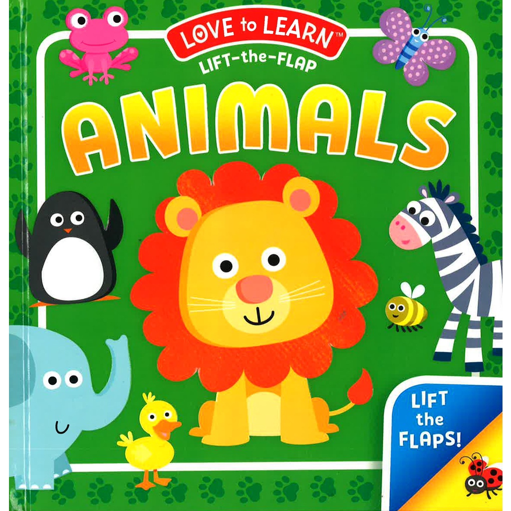 (BX) Lift The Flap: Animals (ISBN:9781774020937) | Shopee Malaysia