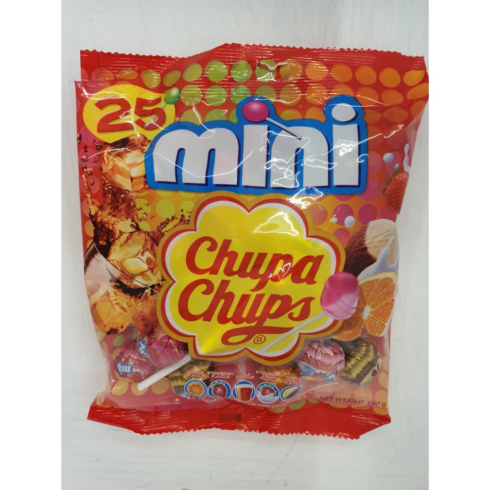 Mini Chupa Chups/ 迷你Chupa Chups棒棒糖- 150g | Shopee Malaysia