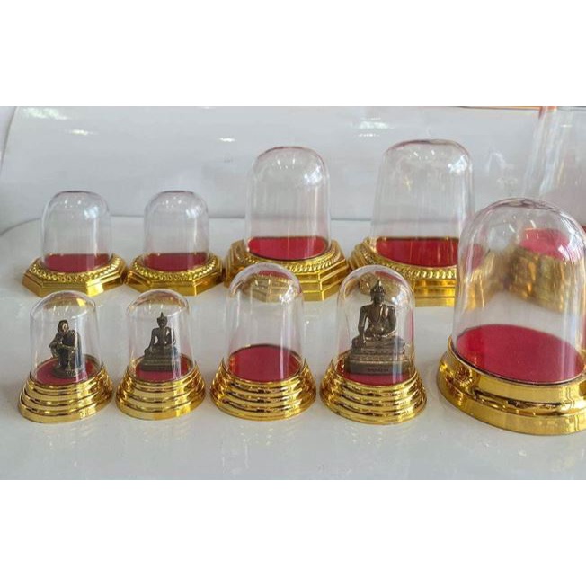 Thai Amulet Acrylic Anti Dust Display Storage Case 亚克力防尘小金身收藏盒 3x5.5cm ...