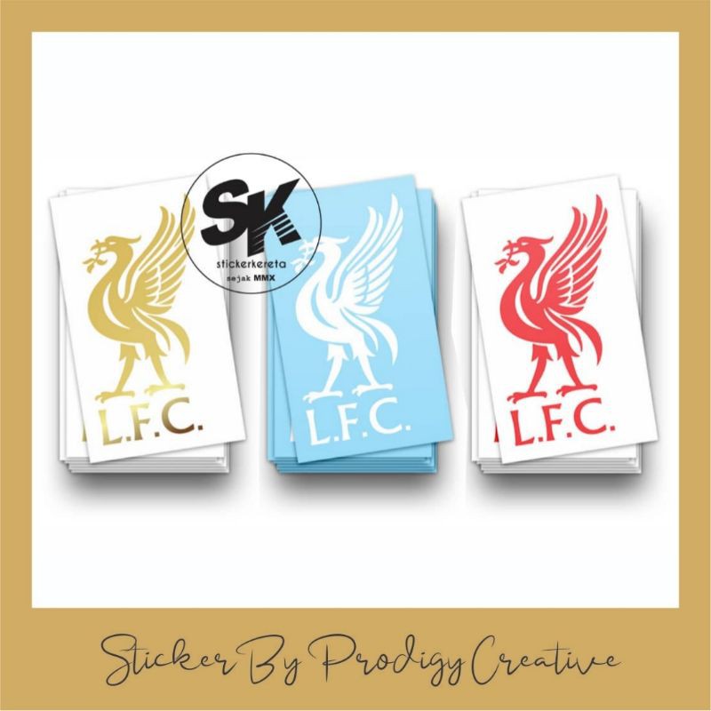 Liverpool FC LFC football Cutting Car Sticker Vinyl | Shopee Malaysia