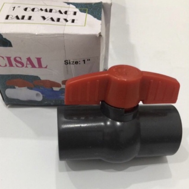 Cisal plain Ballvalve 1" inch pvc NICE stop faucet plain 1 inch tap tap ...