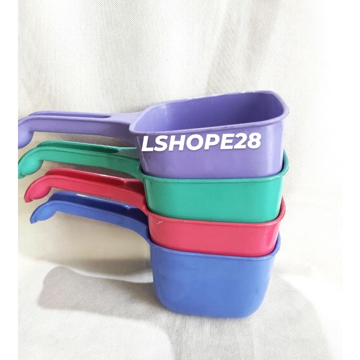 Rectangular bath dipper. Square bath dipper. Adult / child / baby bath ...