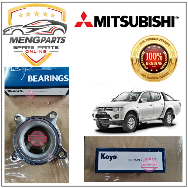 MITSUBISHI TRITON 4WD KB4T TRITON SPORT KOYO FRONT WHEEL BEARING ...
