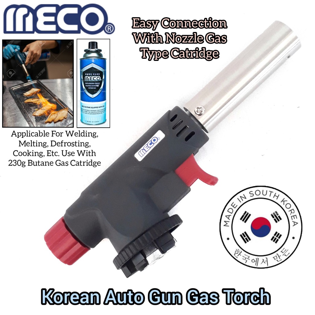 Meco Korean Korea Auto Gun Fire Gas Torch For BBQ, Camping ,Cooking ...