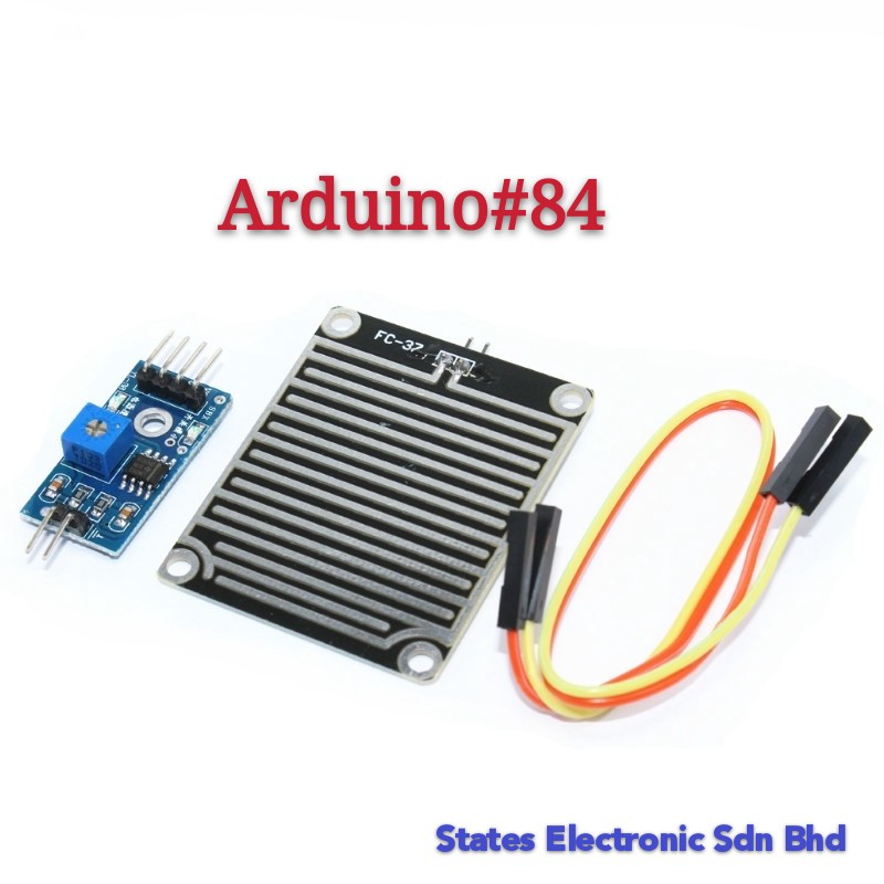 Arduino#84 FZ0828 Raindrop/Humidity Detection Sensor Module | Shopee ...