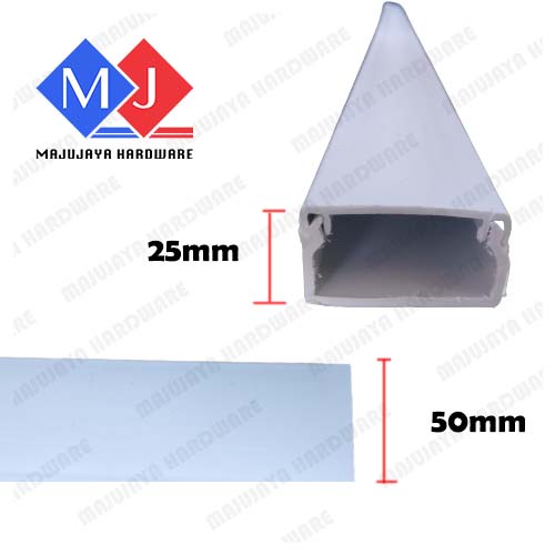 6FT PVC Wiring Casing Electrical Casing Trunking Wire Casing Elektik ...