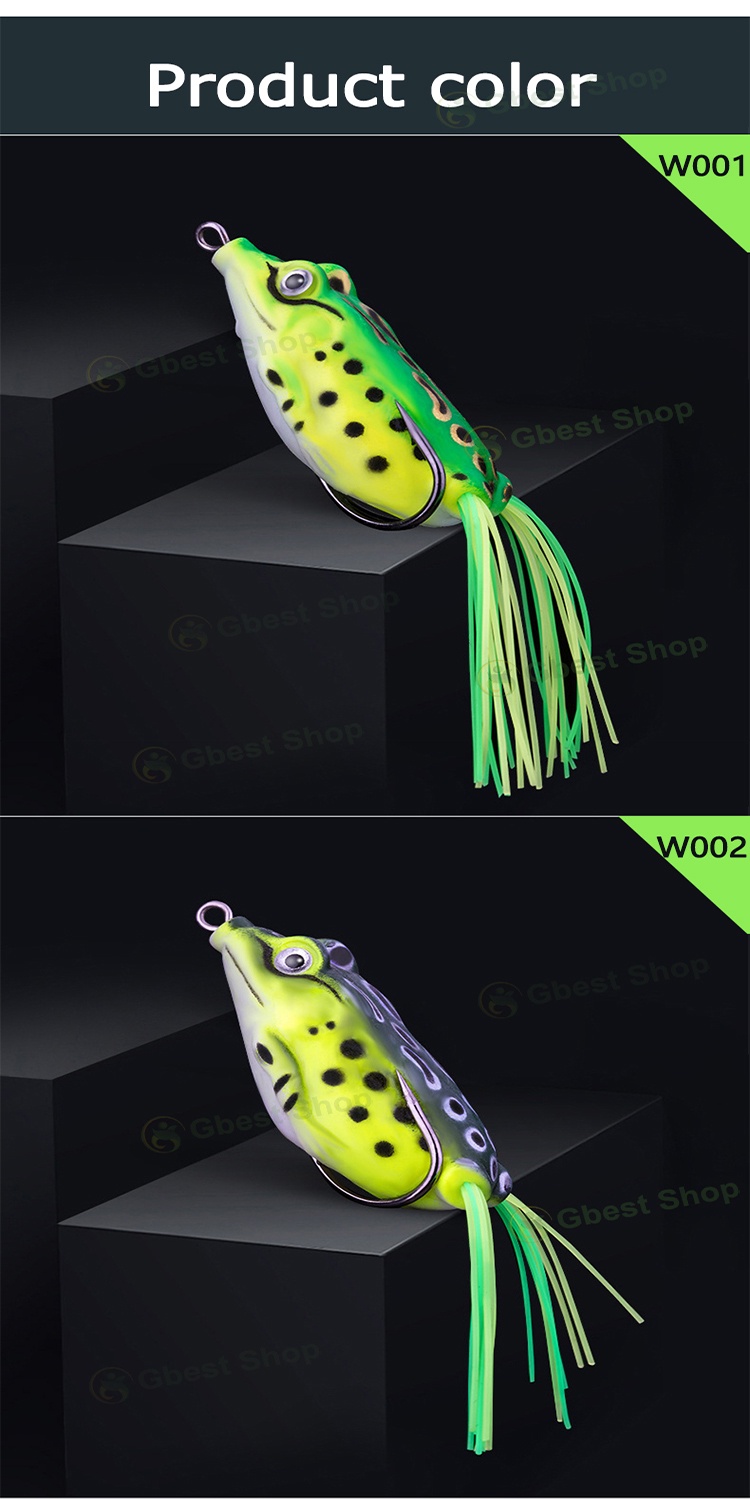 Soft jump frog bait fishing casting fish lure katak tipu haruan umpan ...