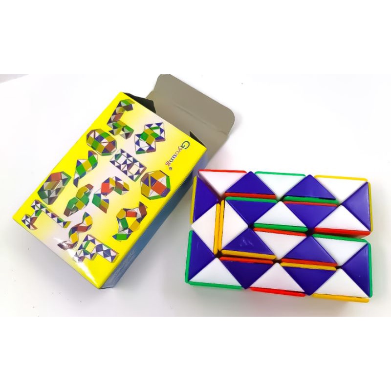 [Ready Stock] Magic Ruler 奇艺百变魔尺/魔术尺 Snake Rubik's Ruler/Cube/Children ...