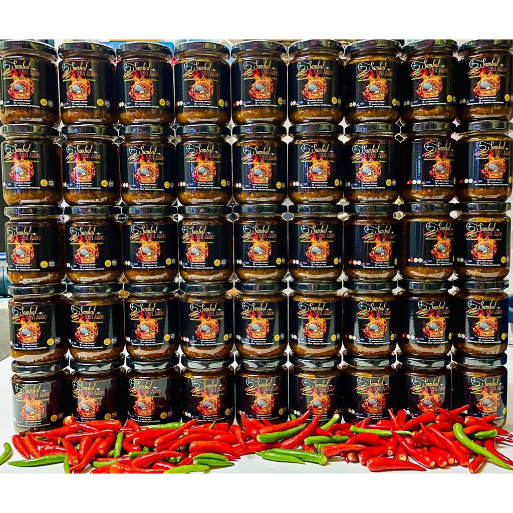 Sambal Bini Ambo Hot Sambal Belacan Homemade | Shopee Malaysia