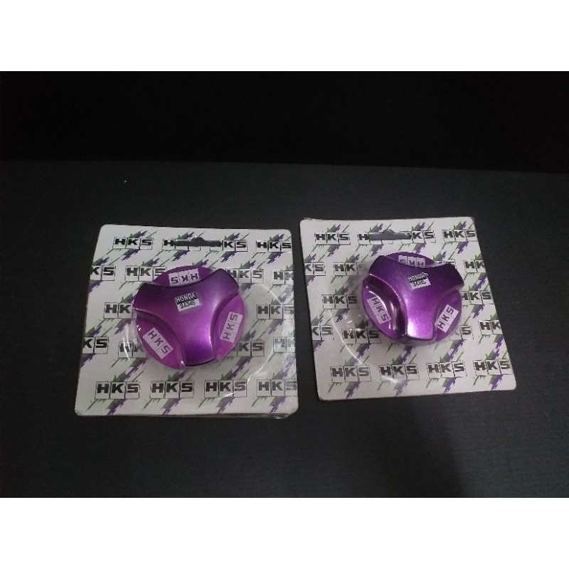 HKS latest version engine oil cap Honda PURPLE COLOR model | Shopee ...