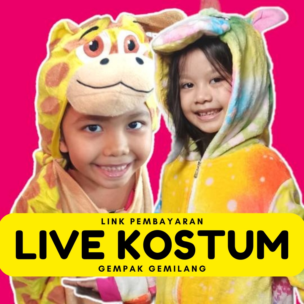 Kostum Dress Cosplay Costume Animal SuperHero (PEMBAYARAN LIVE SHOPEE ...