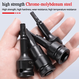 CR-MO Steel 1/2" Dr H5-H14 DR Hex Drive Bit Impact Hex Bit Impact Hex ...