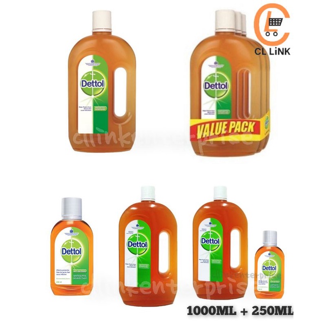 Dettol Antiseptic 750ml /750mlx3 [Single Pack/Value Pack] | Shopee Malaysia