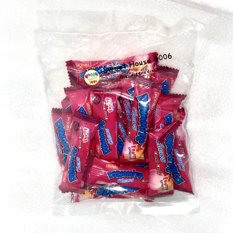 Jack Jill 10pcs Dynamite Chews Chewy Candy Choco Mint Plus Gula Angin ...