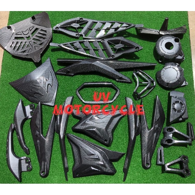 RSX150 SETPACKAGES CARBON 14 in 1 ENGINE COVER RSX ENGINE SIDE COVER ...
