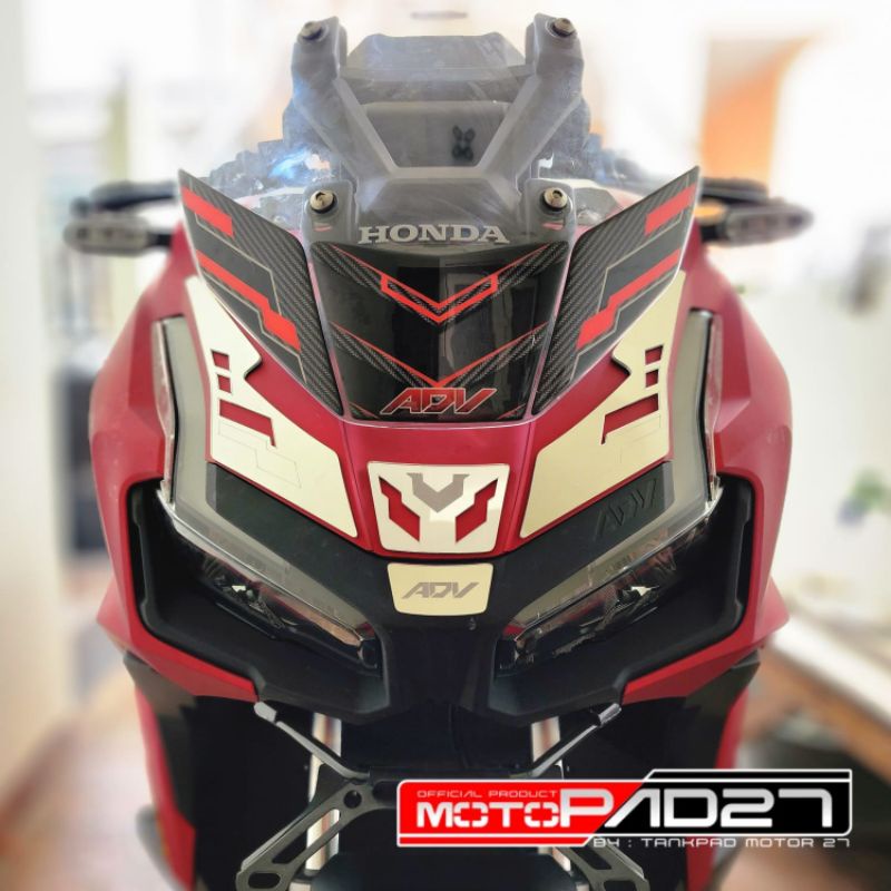 HONDA ADV 160 PREMIUM HEADLIGHT TOP GARNISH | Shopee Malaysia