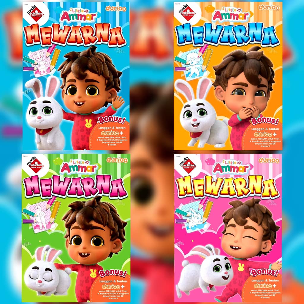 MEDIA BOOKS : LITTLE AMMAR MEWARNA (LA1C) | Shopee Malaysia