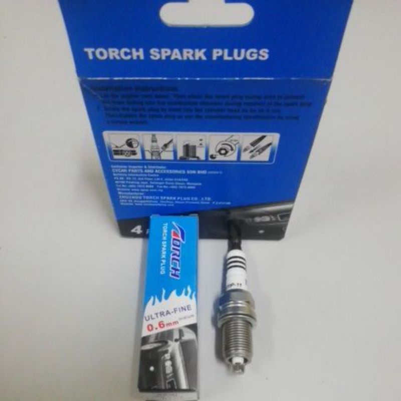 proton x70 spark plug set double iriduim original *k6rtip-11 (4PCS ...