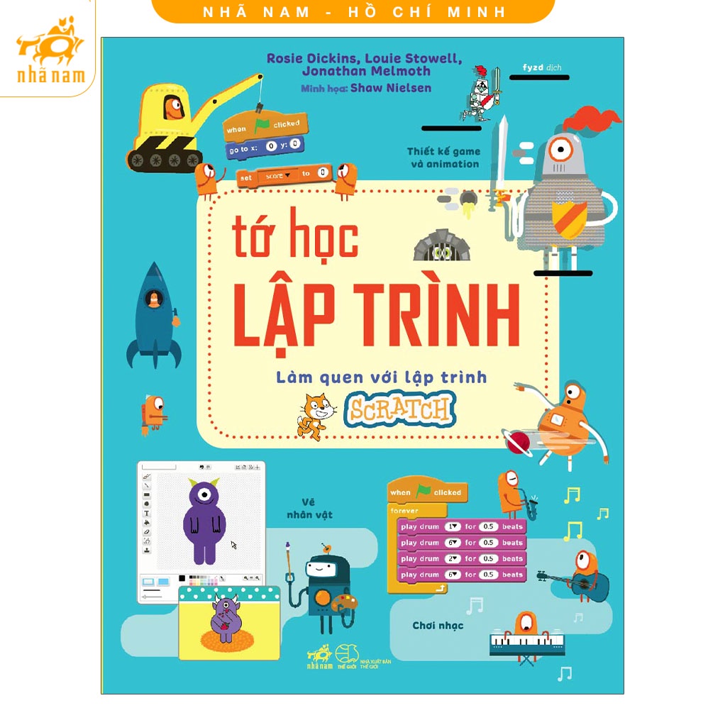 Book - I learn programming - Getting acquainted with Scratch programming (TB 2021) (Nha Nam HCM ...